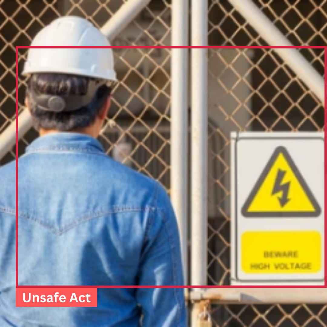 Unsafe Act Detection Software to prevent incidents